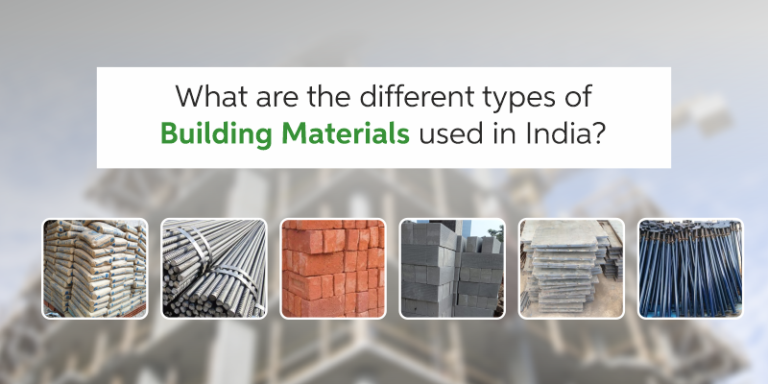 Types of Building Materials Used in India & How to Choose | Bigbloc